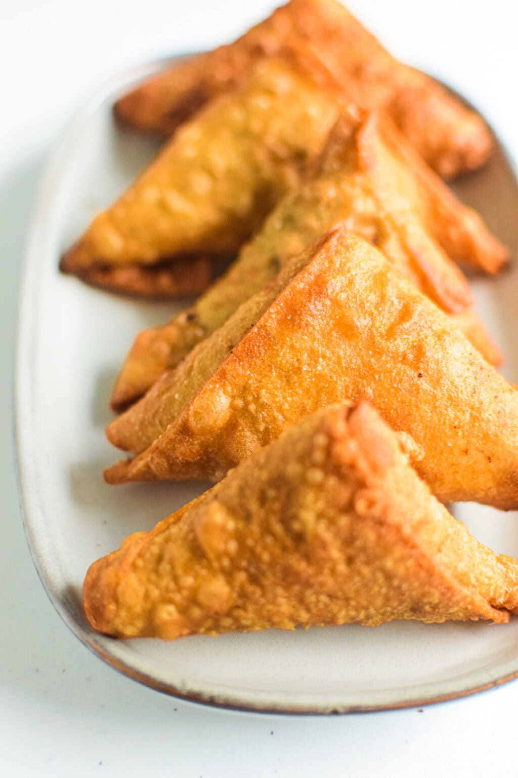 Vegetarian "Beef" Samosas - Eat with Afia